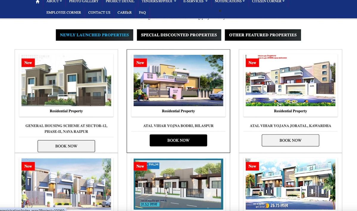 Chhattisgarh Housing Board (CGHB) - Affordable Housing for All